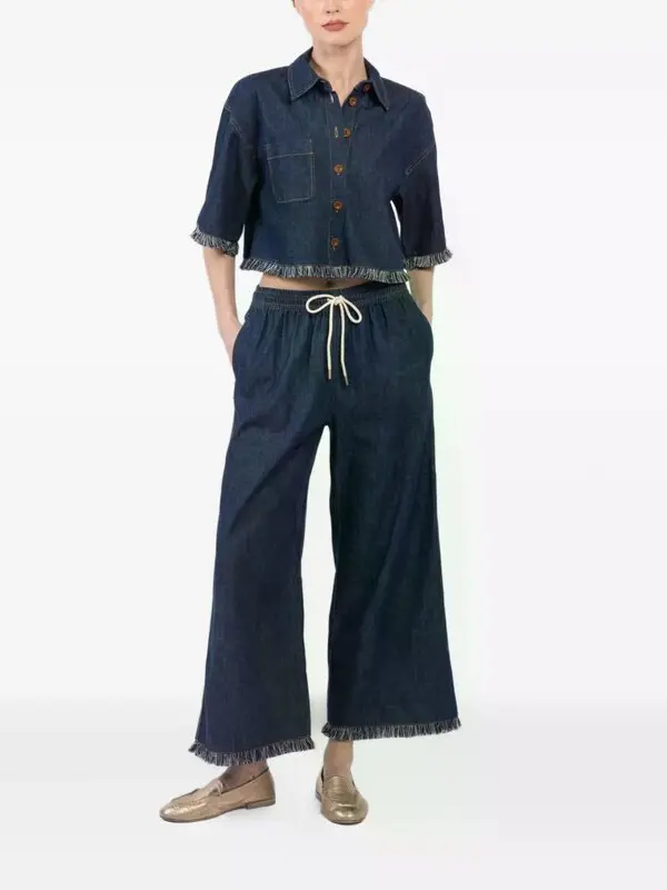 Zimmermann Rhiannon Frayed-hem Jeans
