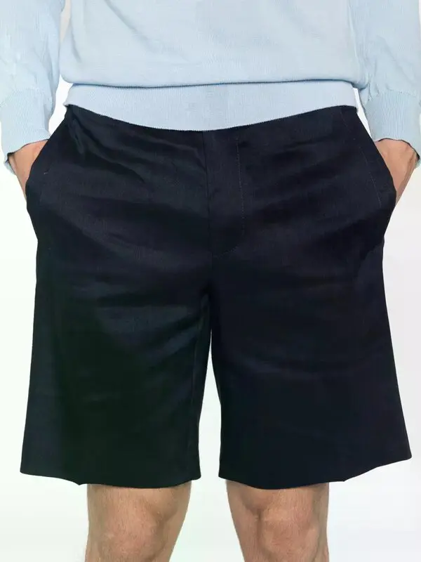 Corneliani High-waisted Shorts