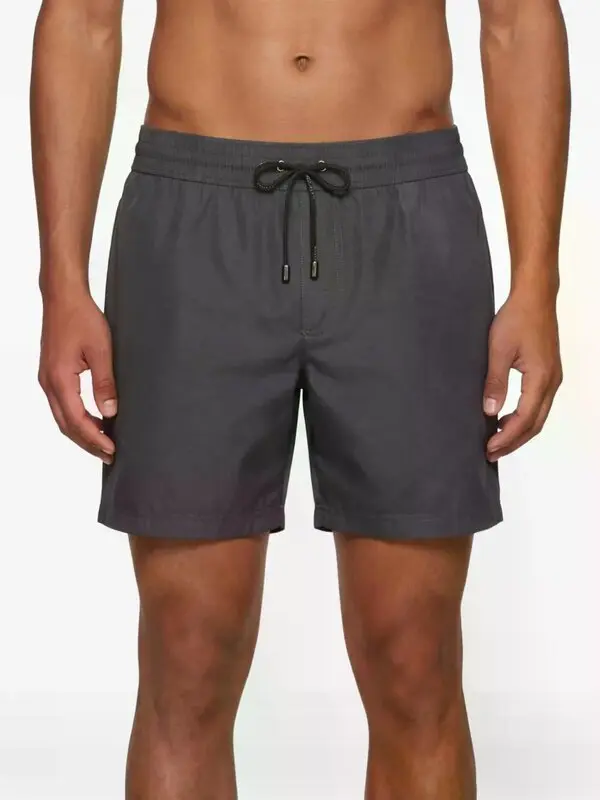Dolce & Gabbana Elasticated Swim Shorts - Grey