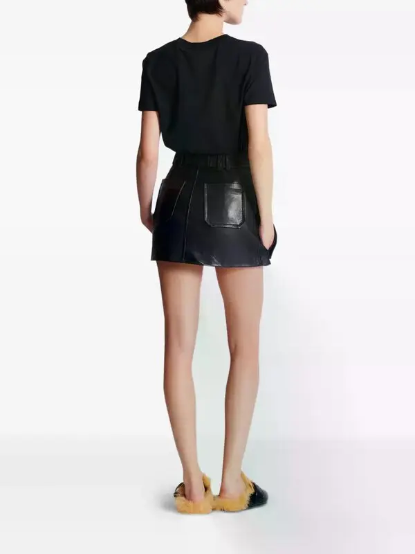 Balmain Belted Skirt