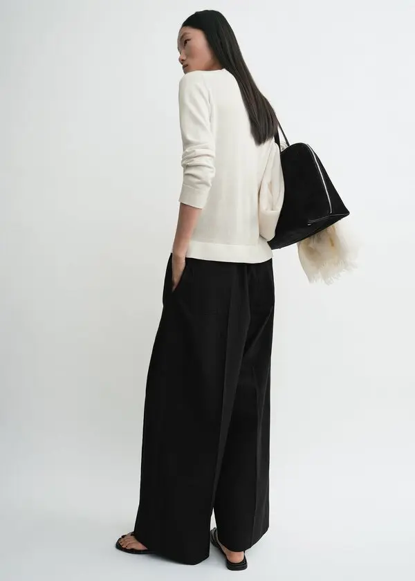 TOTEME Wool Silk Knit Top
