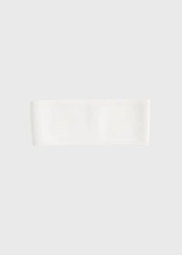 TOTEME Compact Knit Headband - White