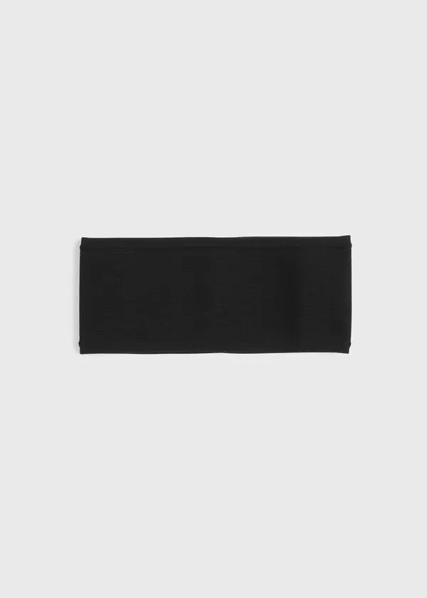 TOTEME Compact Knit Headband - Black