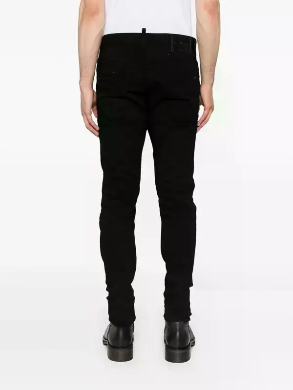 Dsquared2 Cotton Straight Leg Jeans