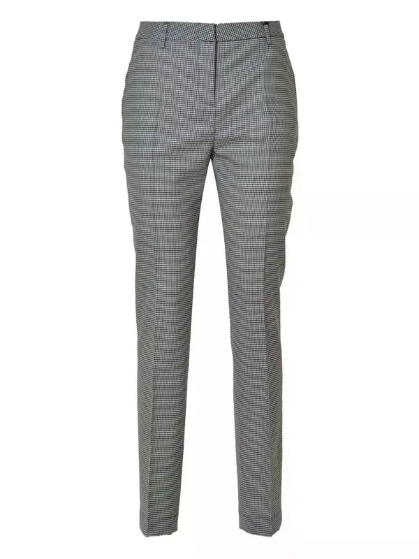 TONELLO Checked Wool Trousers