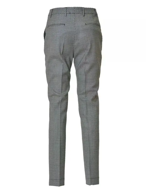 TONELLO Checked Wool Trousers