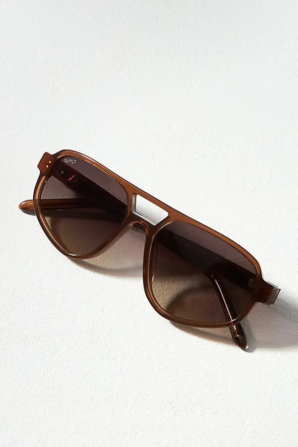 WMP EYEWEAR Brooklyn Sunglasses - Brown