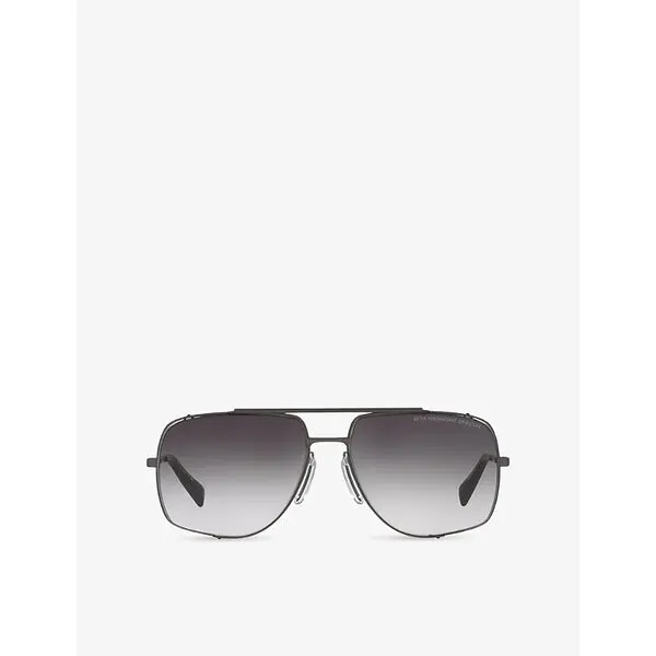 Dita Square-frame Titanium Sunglasses - One-color