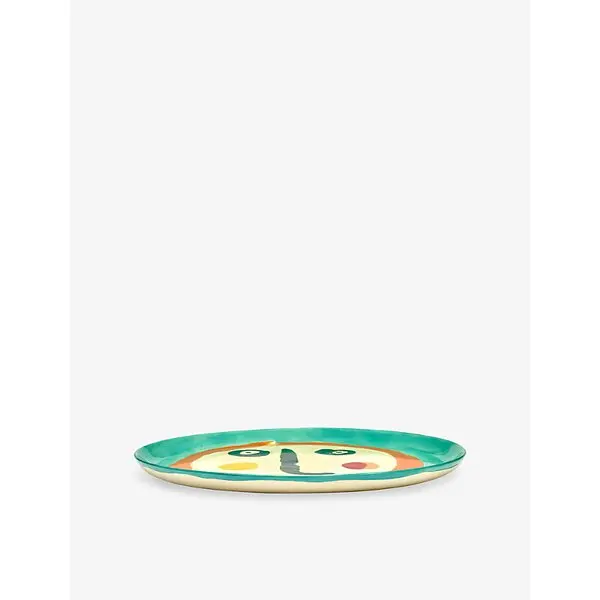 SERAX Yotam Ottolenghi Feast Face 2 Feast Stoneware Serving Plate 2cm