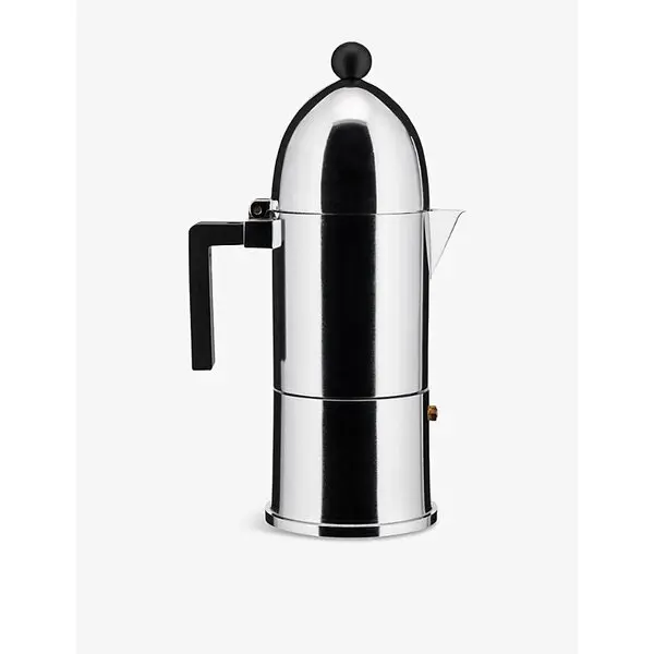 ALESSI La Cupola 6-cup Aluminium Espresso Maker - Silver