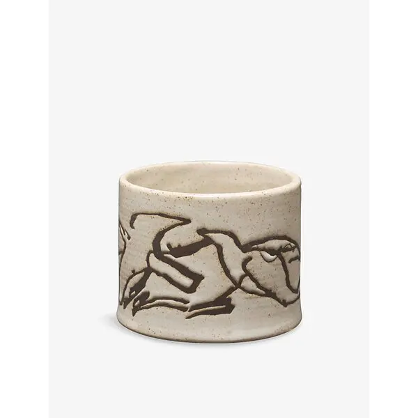 FERM LIVING Utzon Can Lis Vuelo Stoneware Cup 6.5cm - Cream