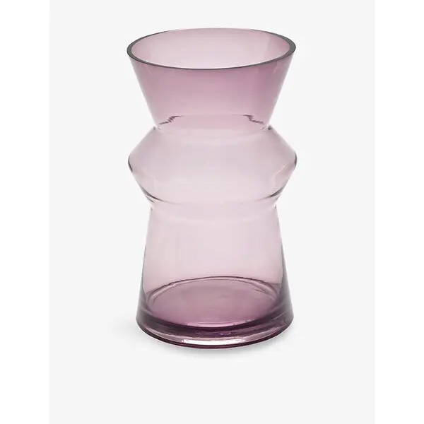 SERAX Marie-ann Transparent Medium Glass Vase 31.6cm - Purple