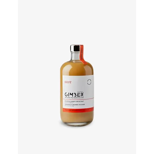 GIMBER Organic No2 Brut Extra Strong Ginger Alcohol-free Drink 500ml - One-color