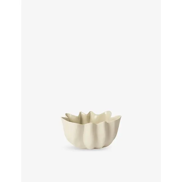 FERM LIVING Nium Stoneware Bowl 22cm - Off White