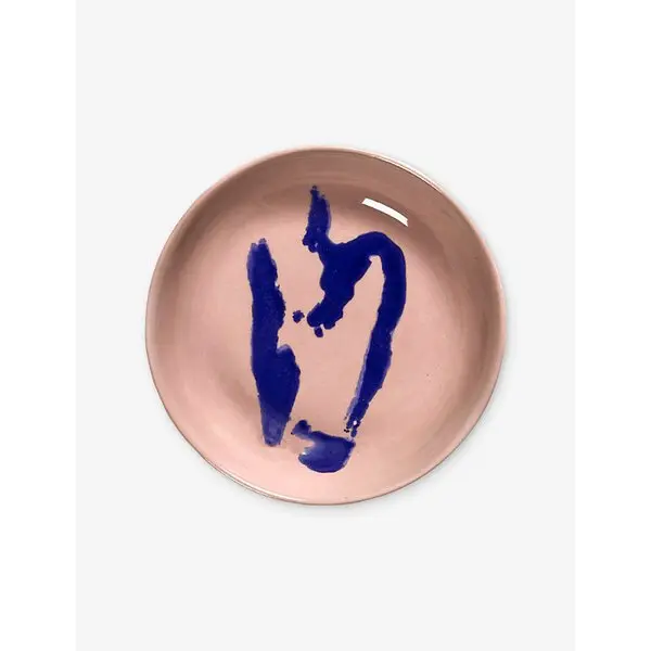 SERAX Yotam Ottolenghi Feast Striped Stoneware Bowl 11.5cm - Pink