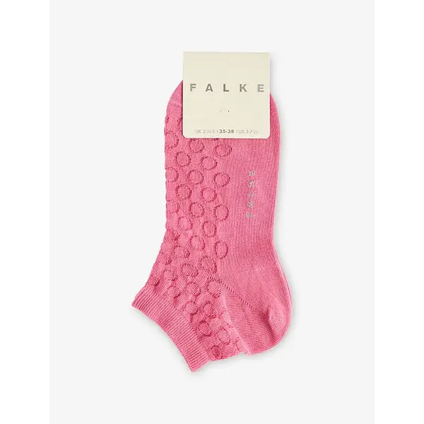 Falke Cotton-blend Knitted Trainer Socks - Candy
