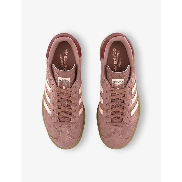 adidas gazelle silver green womens adidas Gazelle Shoes - Men's - Wonder Clay / Cloud White / White main image 0