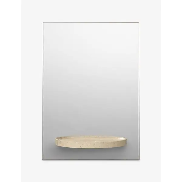 FERM LIVING Symmetry Mirror - Travertine