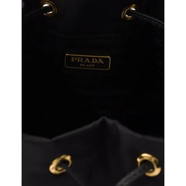 Prada Re-nylon Bucket Bag - Black
