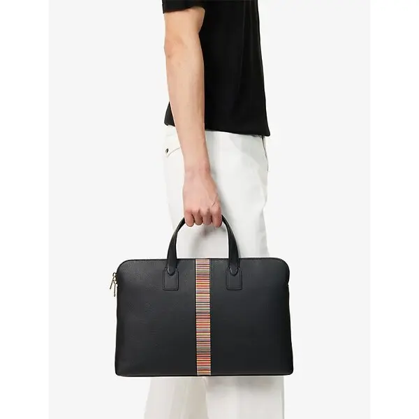 Paul Smith Slim Folio Leather Briefcase