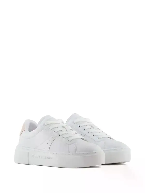 Armani Exchange Logo-embossed Sneakers
