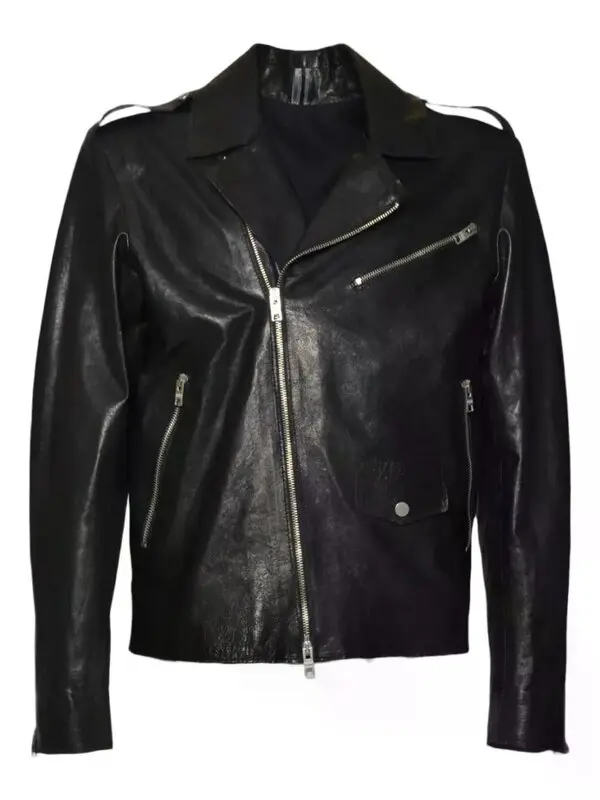 DFOUR Biker Leather Jacket
