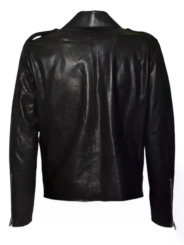 DFOUR Biker Leather Jacket