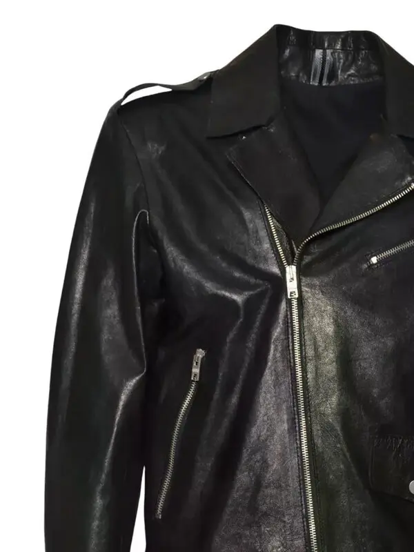 DFOUR Biker Leather Jacket
