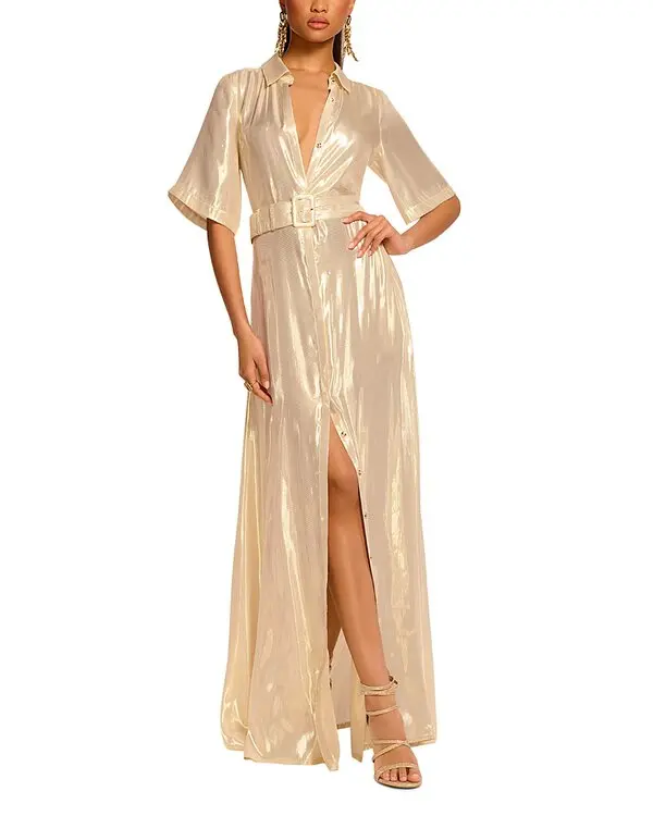 Ramy Brook Andi Lame Gown