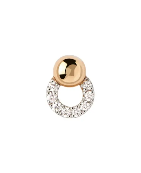 PDPAOLA Loop Single Earring - Gold