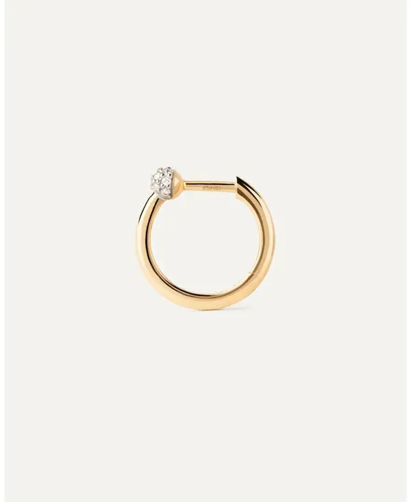 PDPAOLA Chai Single Hoop Earring