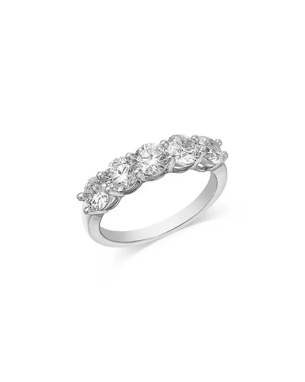Bloomingdale'S 2.0 Tcw Certified Diamond Ring In 14k Gold - White