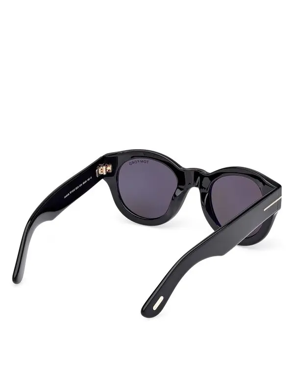 TOM FORD Round Sunglasses, 48mm