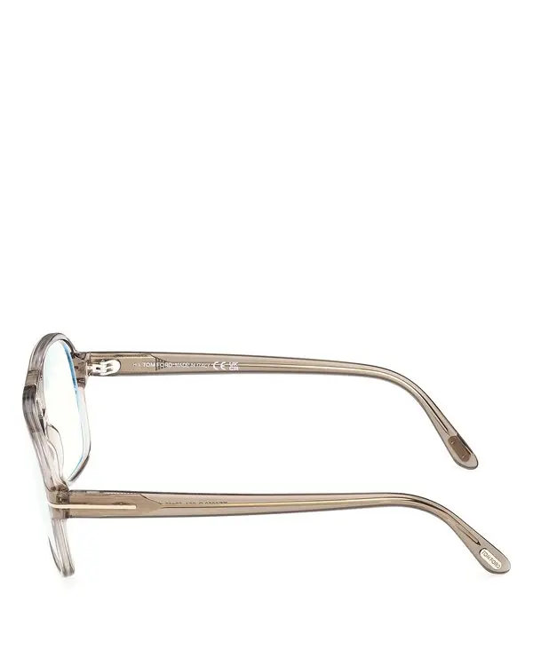 TOM FORD Navigator Blue Light Glasses - White