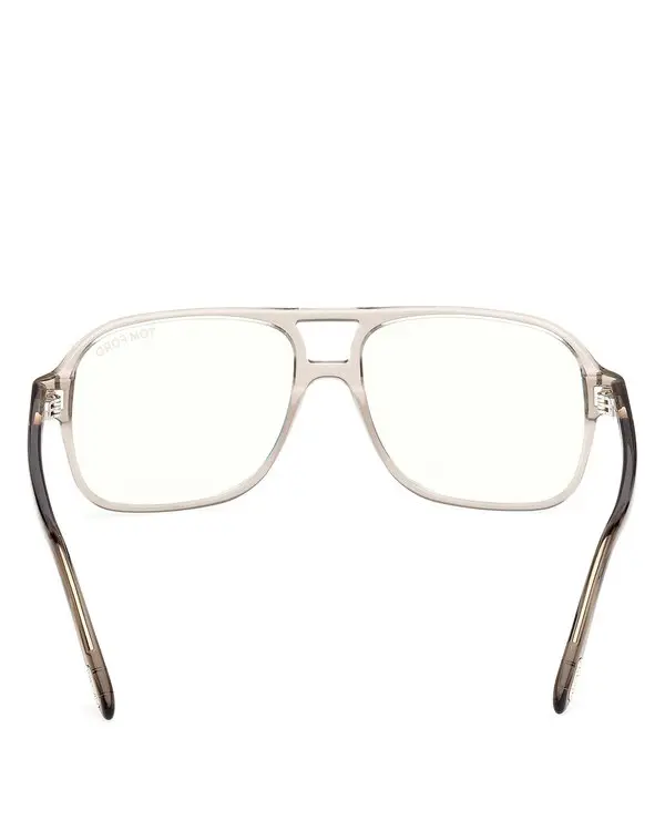 TOM FORD Navigator Blue Light Glasses - White