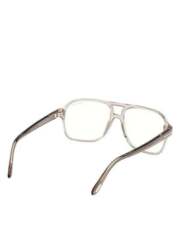TOM FORD Navigator Blue Light Glasses - White