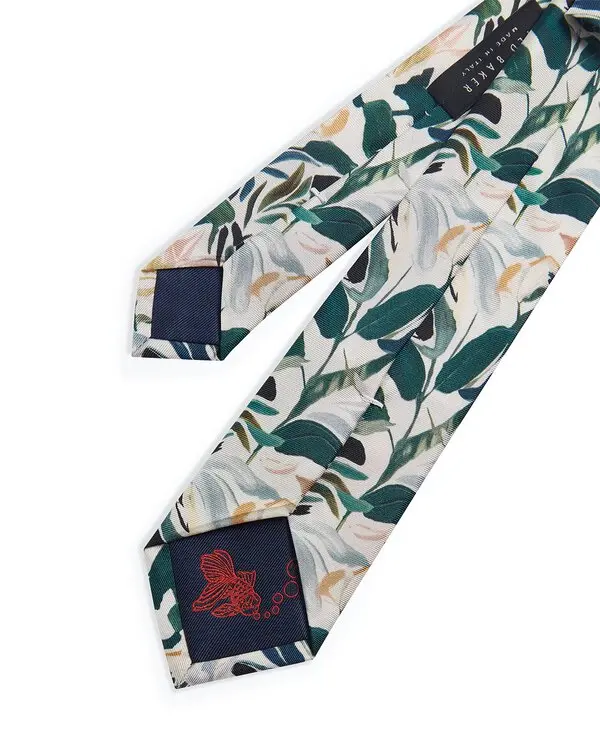 Ted Baker London Botanical Floral Classic Neck Tie