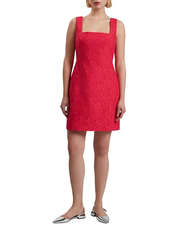 Ted Baker London Meriod Lace Mini Dress In Fuchsia - 74% Off | Editorialist