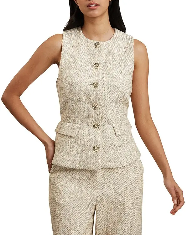 Ted Baker London Boucle Waistcoat