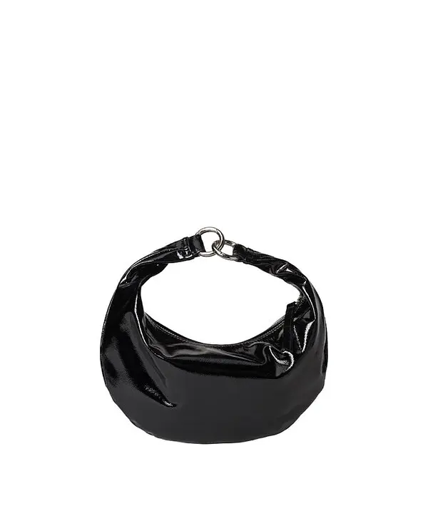 HYER GOODS Convertible Ring Bag - Black Naplak