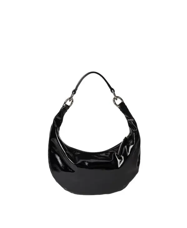 HYER GOODS Convertible Ring Bag - Black Naplak