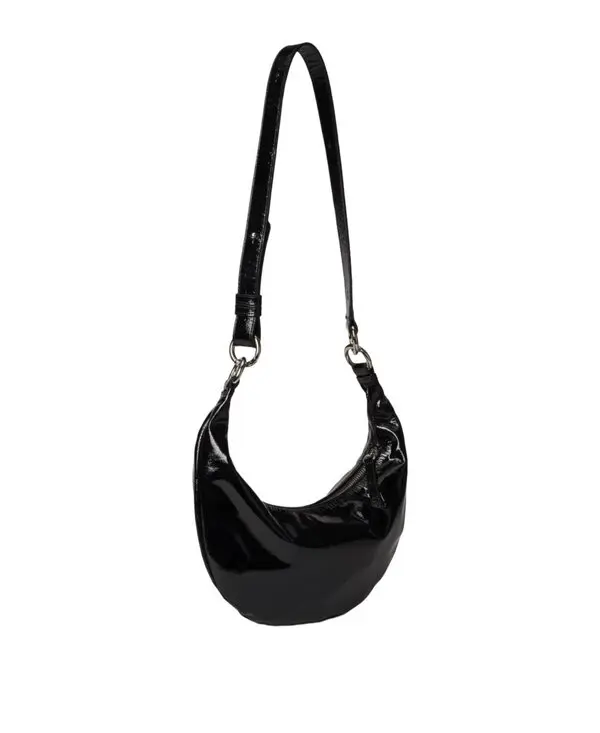 HYER GOODS Convertible Ring Bag - Black Naplak