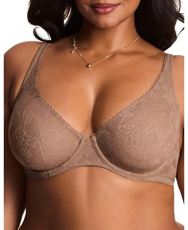 ADORE ME Winona Plus-size Unlined Full Coverage Bra - Medium Beige
