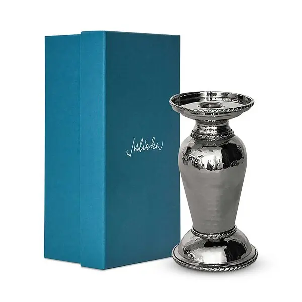 JULISKA Graham 7 Pillar/taper Candleholder - Silver