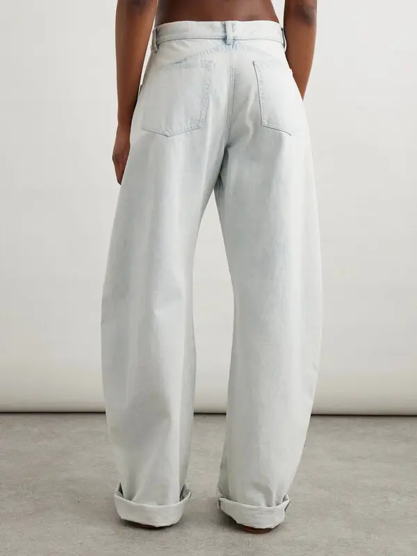 Alaïa Low-rise Barrel-leg Jeans