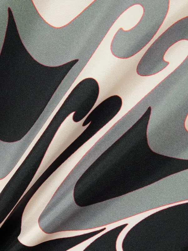 La DoubleJ Silk-twill Maxi Dress - Neutrals