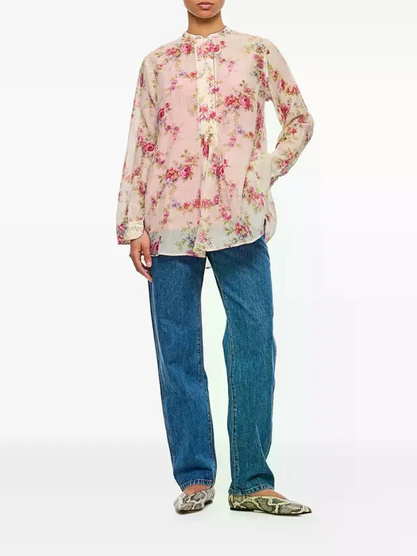 Pero Floral-print Blouse