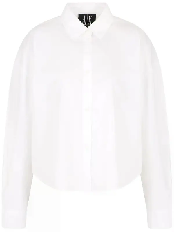 Armani Exchange Logo-embroidered Shirt