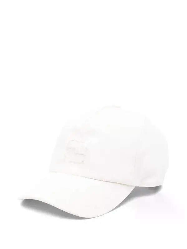 Fendi Embroidered Logo Cap - Neutrals
