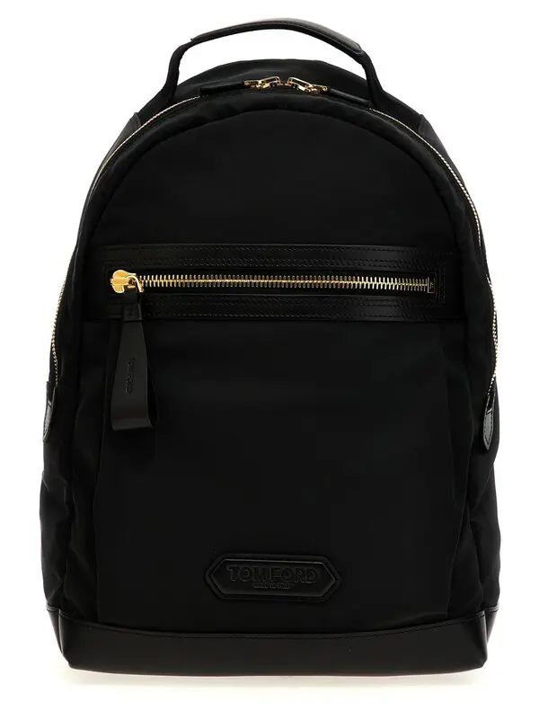 TOM FORD Logo Backpack - Black
